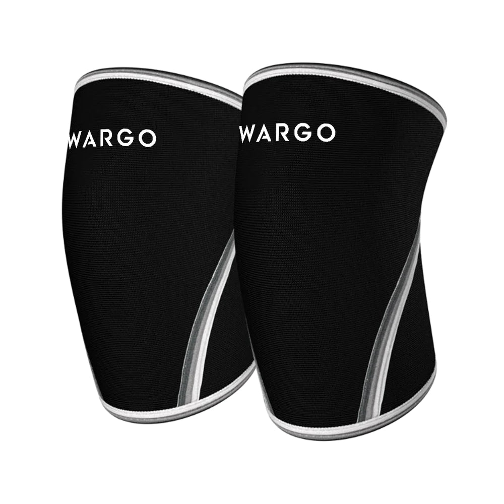 Rodilleras Wargo 7 mm Knee Sleeves NEGRO/BLANCO – TiendaCrossfity